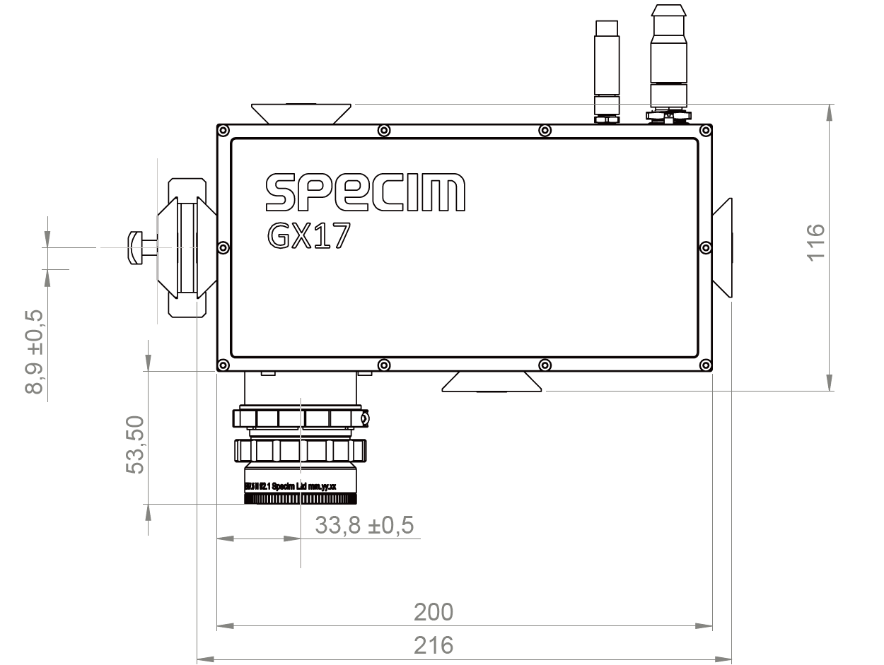 Specim GX17 近红外高光谱相机